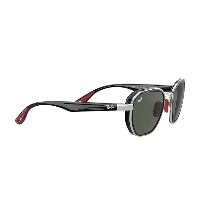 Buy Ray-Ban Rb3674m Scuderia Ferrari Collection Round Sunglasses Online ...