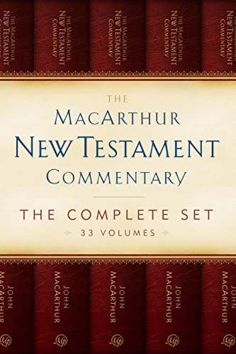 The MacArthur New Testament Commentary Set of 33 volumes (MacArthur New ...