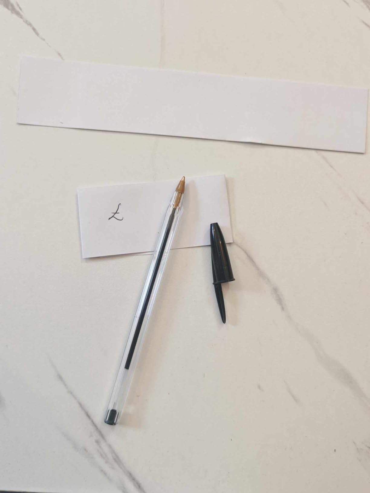 L LIKED 100 Blank White Banknotes Bands for Cash, Self Adhesive ...