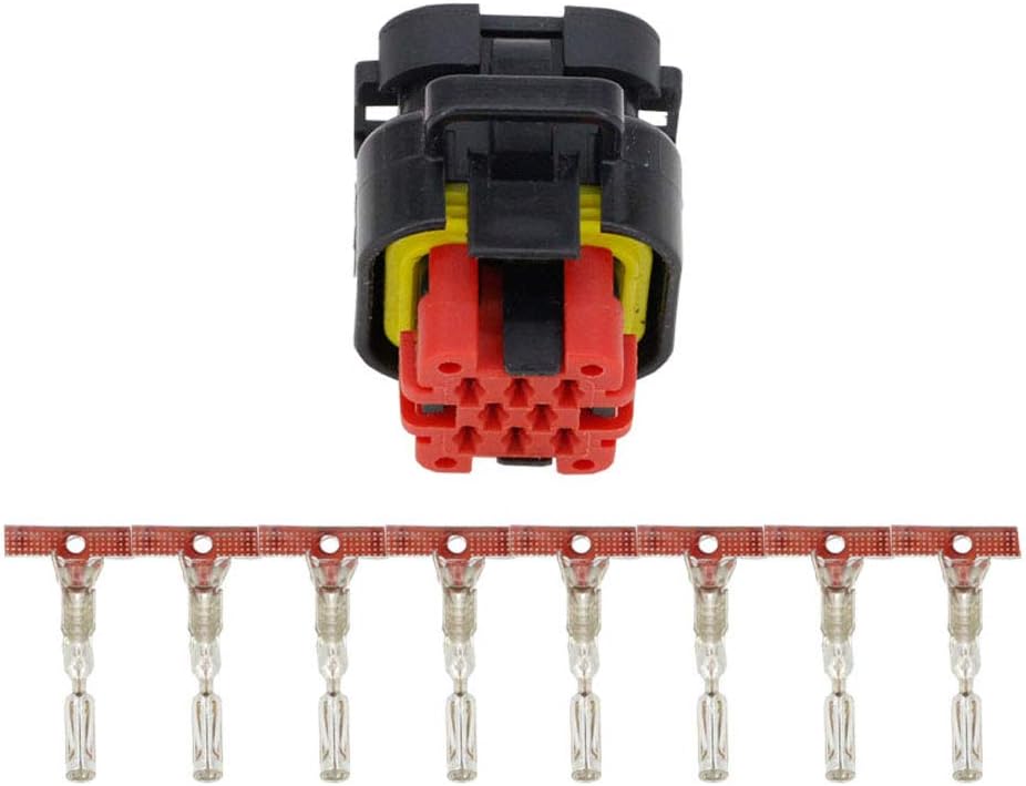 Amazon.com: 1 Set 8 Pin ECU car connector harness connector with ...