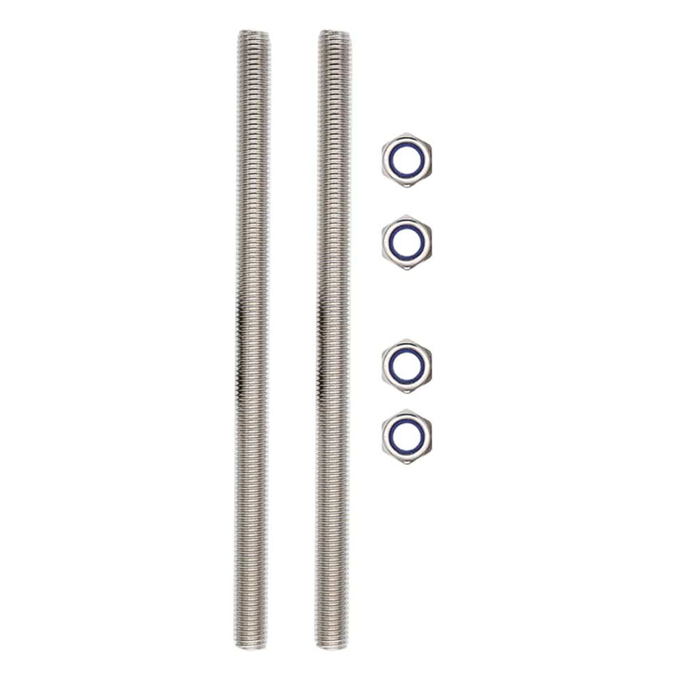 Snapklik.com : M14x250mm Fully Threaded Rod Studs Long Metric Threaded ...