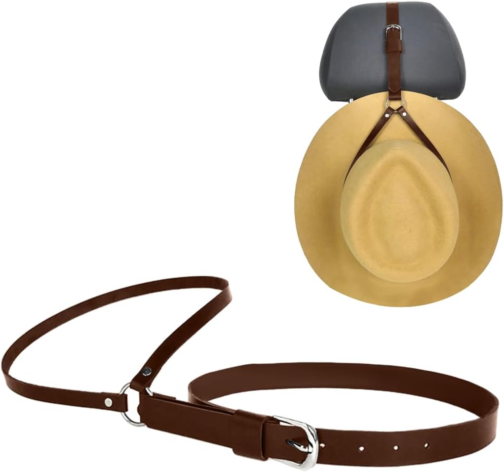 Amazon.com: Ohleats Cowboy Hat Holder for Truck, Leather Car Cowboy Hat ...