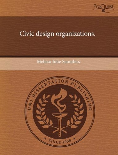 Buy Civic Design Organizations Book Online at Low Prices in India ...