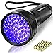 Vansky UV Torch, UV Flashlight Black Light for Pet Urine Detection,51 ...