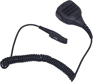 Amazon.com: JUYODE Radio Speaker Mic Shoulder Lapel Handheld Microphone ...