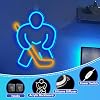 Ice Hockey Neon Sign Lampeez Ice Hockey Player LED Neon Signs for ...