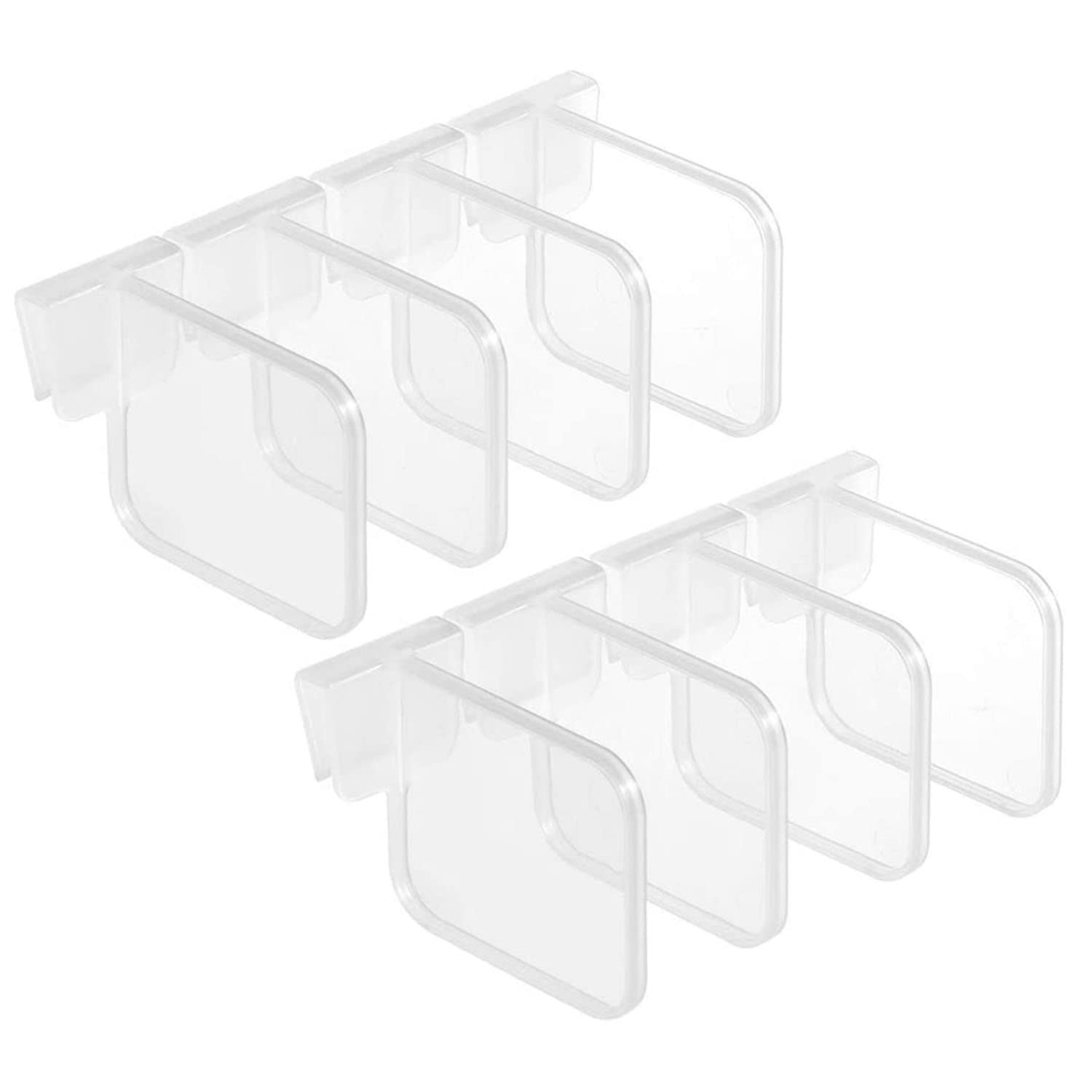 Amazon.com: HSCGIN 8pcs Adjustable Refrigerator Side Door Organizer Set ...