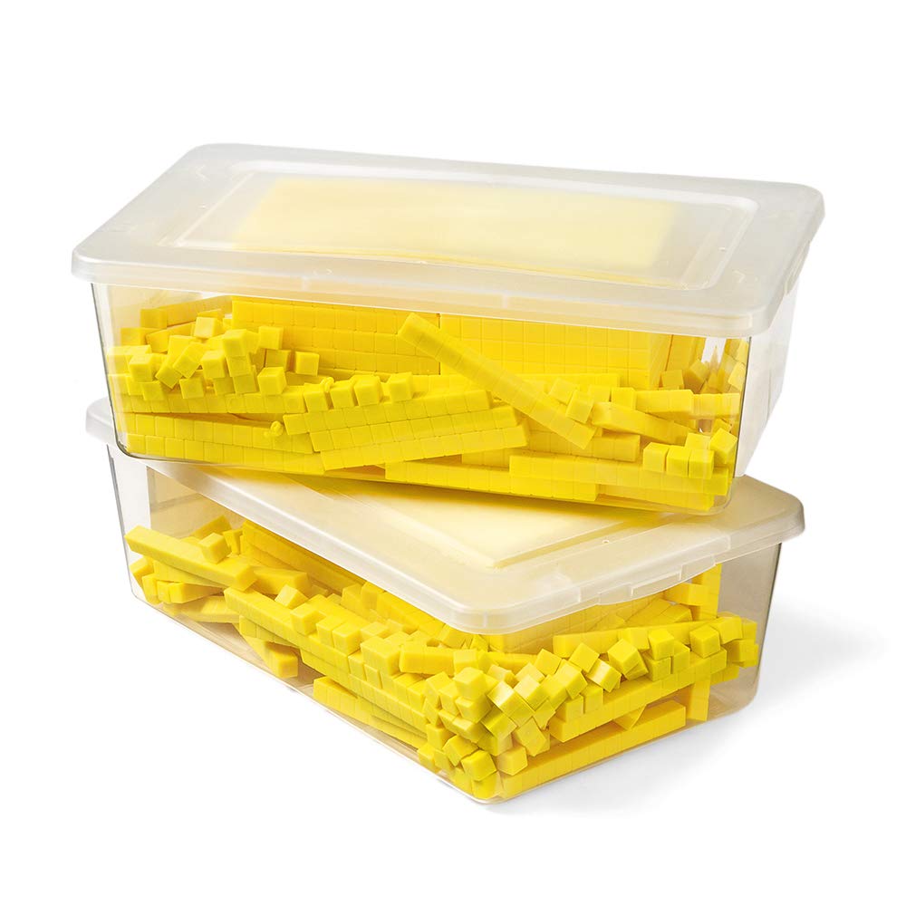 Hand2mind 322 Blocks Yellow Plastic Base Ten Blocks Place Value hand2mind-322-blocks-yellow-plastic-base-ten-blocks-place-value