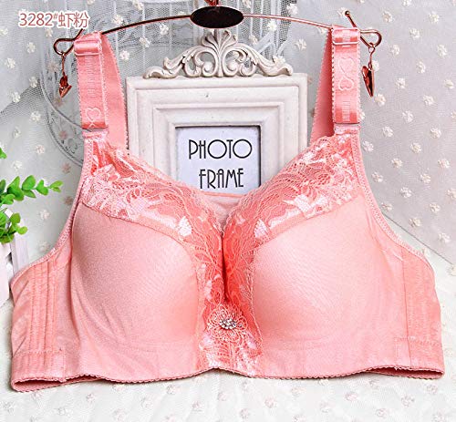 Buy Big Cup Large Size 40-52 E F G Thin Cup Bra Thin Full Cup Bra Push ...