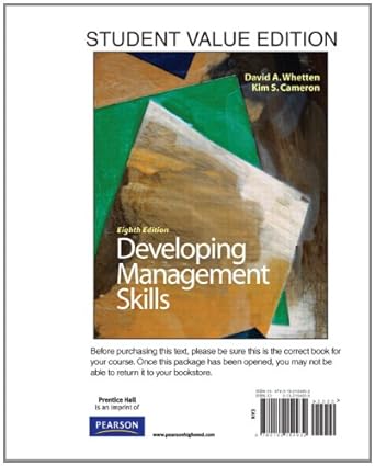 Amazon.com: Developing Management Skills: Student Value Edition ...