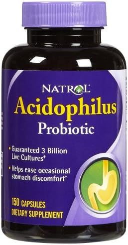 Amazon.com: Natrol Acidophilus Probiotic Capsules 150 ea (Pack of 5)5 ...