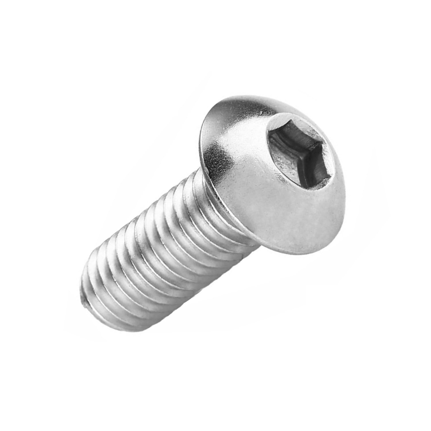 1/4-20 x 1" (25 Pack) Pan Head Hex Socket Cap Screws Bolts, 304 ...