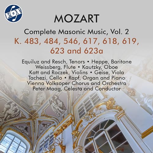 Spiele Mozart: Complete Masonic Music, Vol. 2 von Kurt Equiluz, Rudolf ...