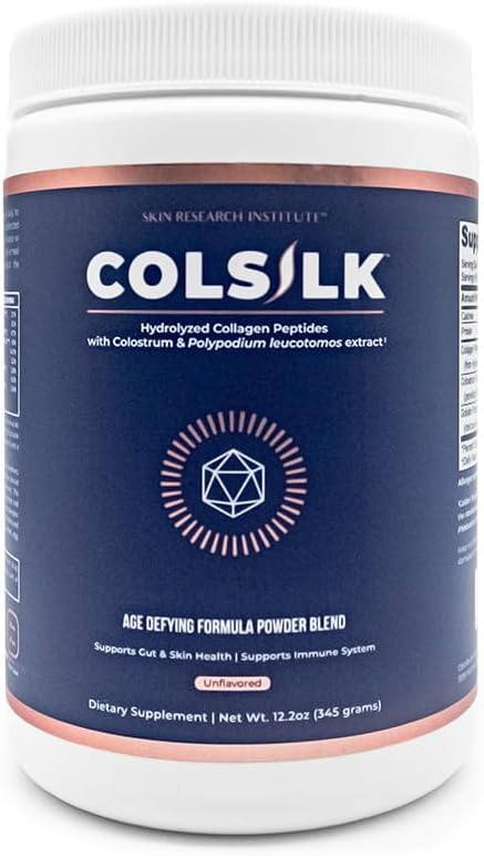 Amazon.com: Skin Research Institute ColSilk Collagen Powder Supplement ...