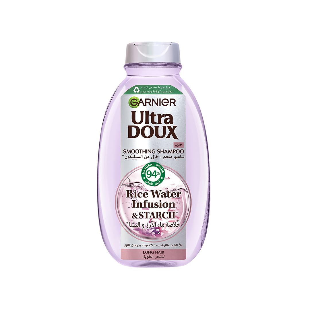 Garnier Ultra Doux Rice Water Shampoo, 400 ml : Buy Online at Best ...