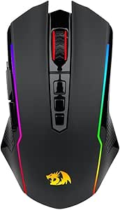 Redragon M914 Wired/2.4G Wireless BT 3 Modes Connection Gaming Mouse, Black: Buy Online at Best ...