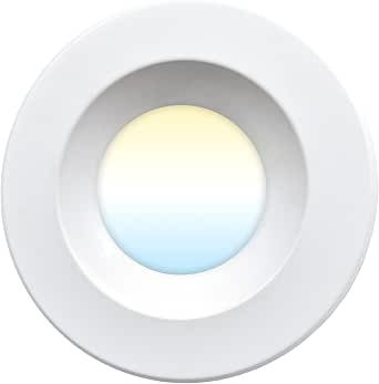 Tektron 4 Inch LED Can Lights Retrofit Recessed Lighting, Selectable ...