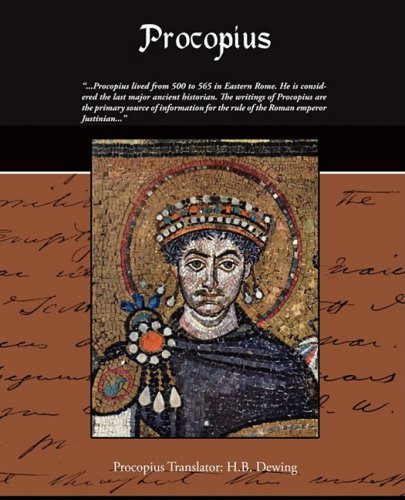 Procopius History of the Wars | Amazon.com.br
