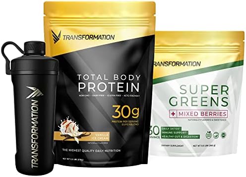 Amazon.com: SPR BODY Transformation Vanilla Protein Powder, Super ...