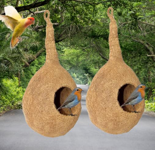 Ekan Birds Nest Chidiya Ka Ghar for Balcony Indoor Outdoor Hanging ...