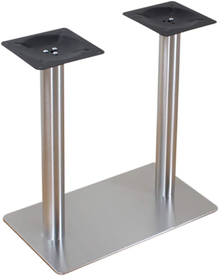 Amazon.com: Stainless Steel Furniture feet Rectangular Table Legs ...