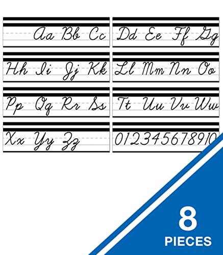 Snapklik.com : Simply Stylish Alphabet Line Cursive Mini Bulletin Board Set