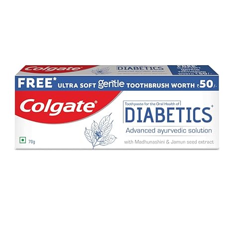 Buy Colgate Toothpaste for the oral health of Diabetics, 70gm, Sugar ...