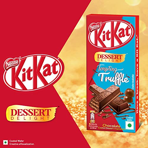 KIT KAT Nestle Kitkat Dessert Delight Tempting Truffle Wafer Coated ...