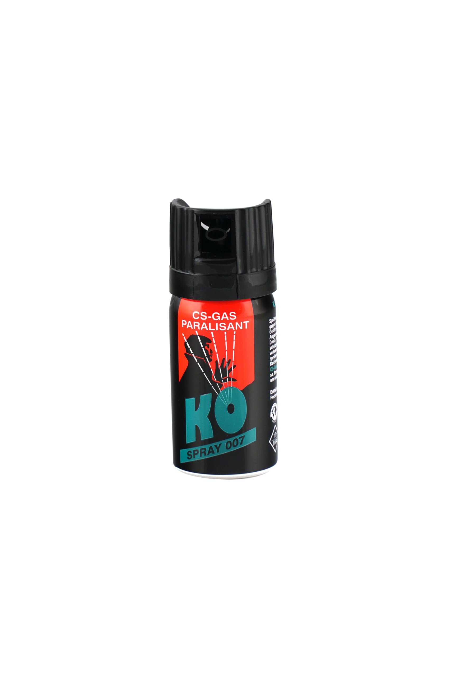 KO Spray 007 CS-GAS PARALISANT zur selbstverteidigung 40ml : Amazon.de ...