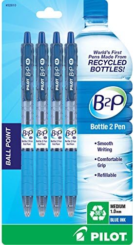 Pilot B2P, Bottle to Pen, Retractable Ball Point Pens Made from ...