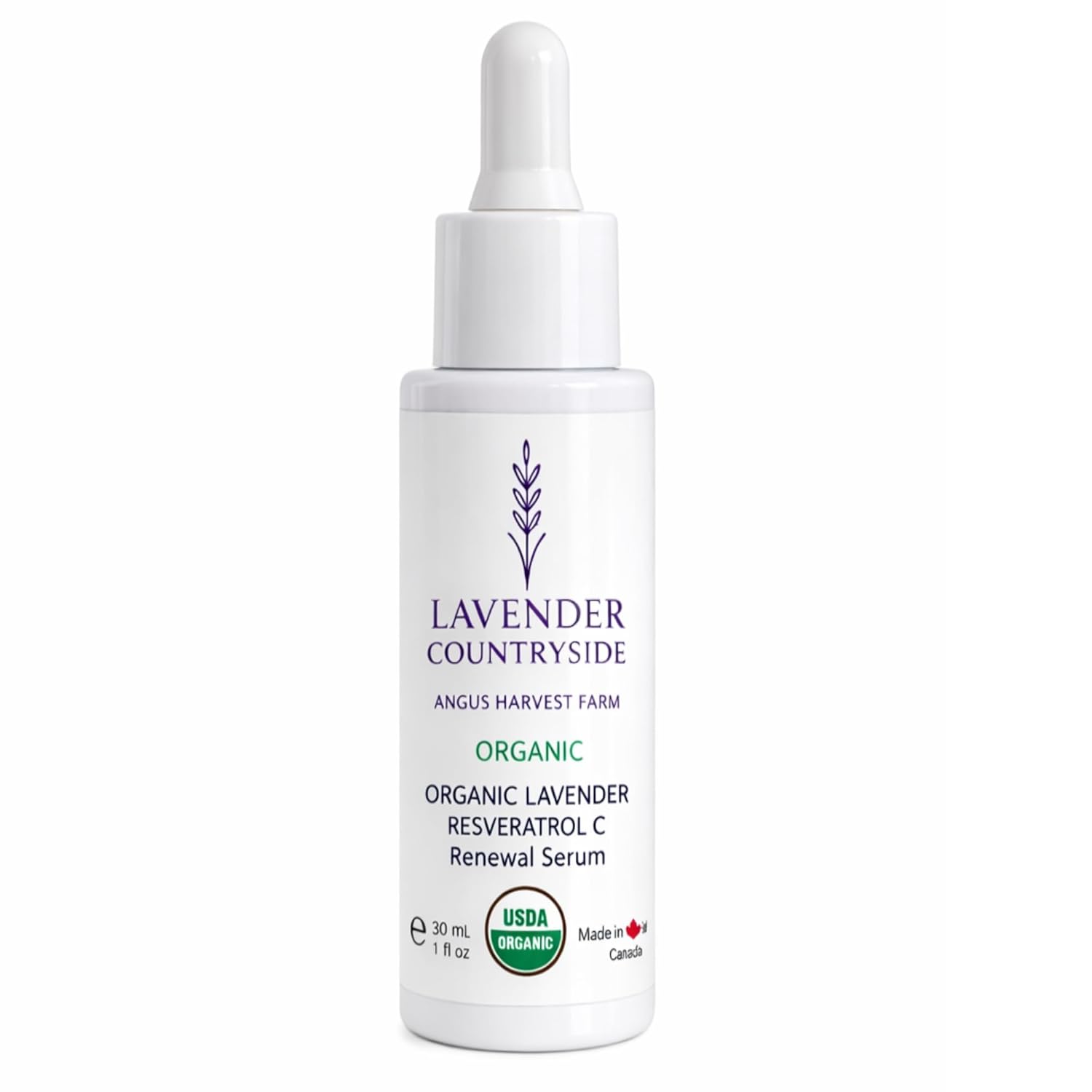 Amazon.com: USDA Organic Resveratrol Face Serum, Anti-Aging Botanical ...