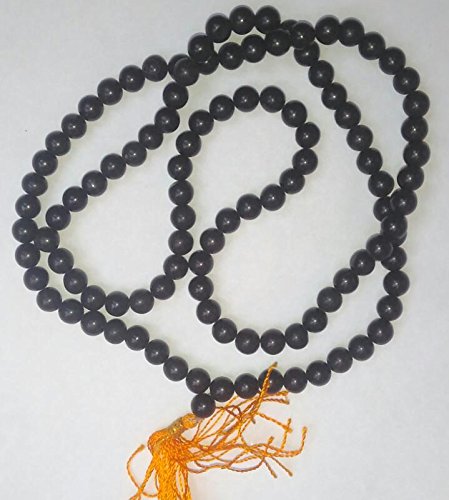 NEERAJ - Original Black Agate - Hakik Mala - Kala Hakik - hakik mala ...