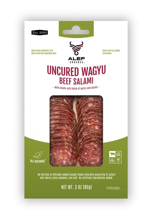 Amazon.com: Premium Uncured All Natural Fresh Grass Fed Wagyu Dry ...
