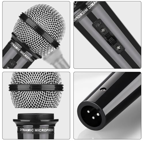 Snapklik.com : Facmogu 2PCS Fake Microphone Prop, Plastic Prop ...