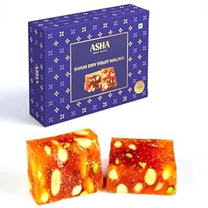 Asha Sweets 250g Dry Fruit Halwa | Premium Assorted Dry Fruit Halwa for ...