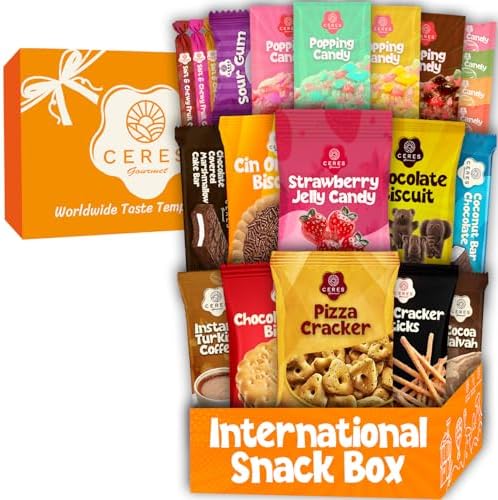 Amazon.com: Elite World Snack Sampler Box - 30+ Foreign snacks and ...