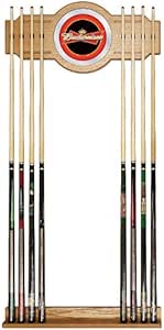 Amazon.com: Budweiser Red/Black Billiard Cue Rack : Sports & Outdoors