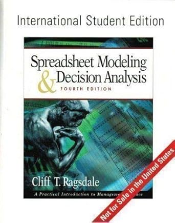 Amazon.com: Spreadsheet Modeling and Decision Analysis: A Practical Introduction to Management ...