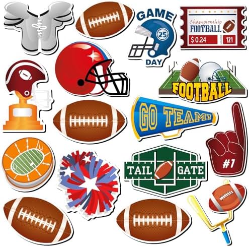 Amazon.com: 12 Pieces Sports Locker Magnets Stickers Sports Fridge ...