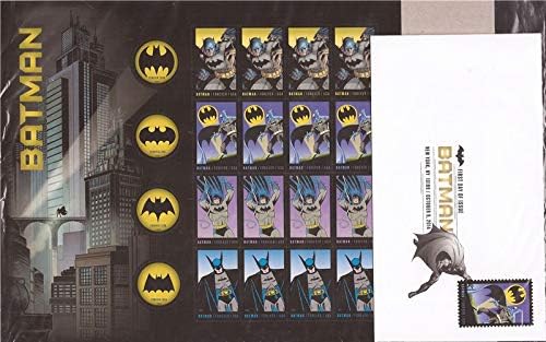 Amazon.com: USPS Batman DC Comics Forever Stamps - sheet of 20 - Scott ...