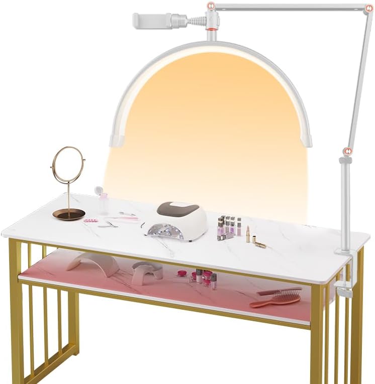 Amazon.com: Fancemot Desk Lash Light, Lash Light for Eyelash Extensions ...