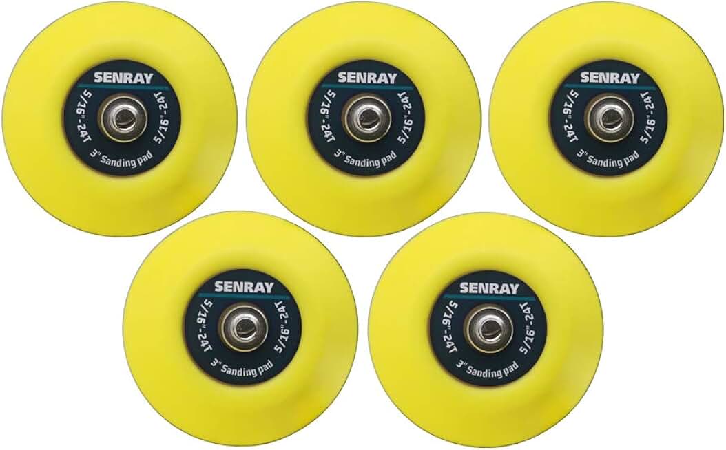 Amazon.com: 3 inch velcro backing pad