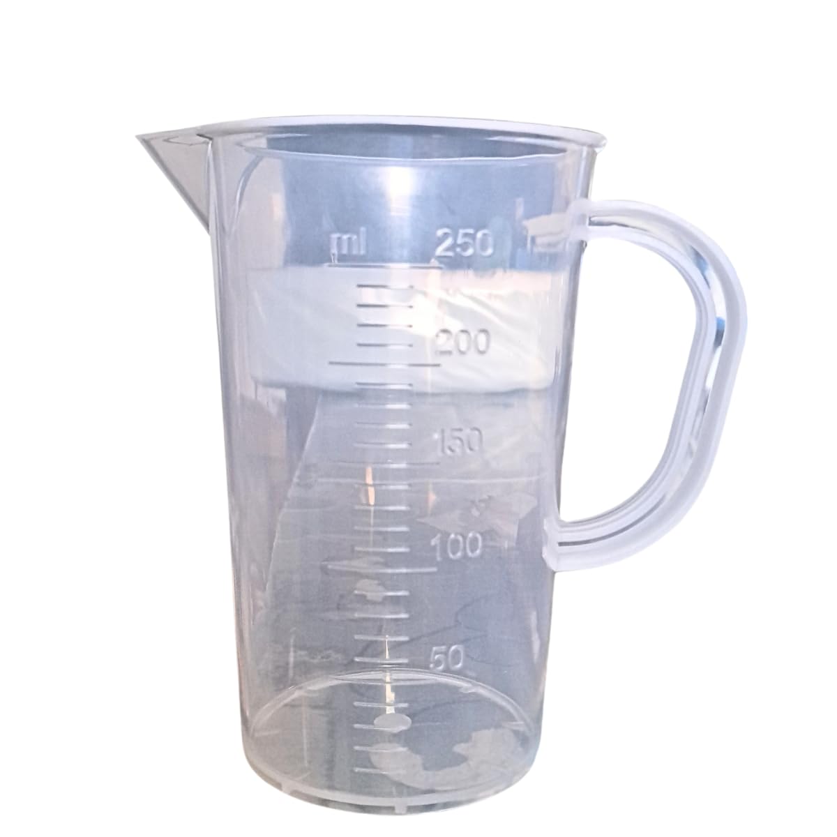 AANIJ® Plastic Transparent Measuring Mug 250 ml for Kitchen Cooking Jug ...