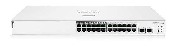 HPE Networking Instant On Switch Series 1830 24-Port Gb Smart-Managed Layer 2 Ethernet Switch ...