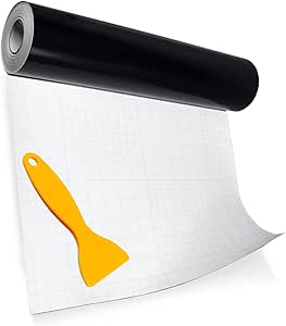 Amazon.com: Reli. Black Permanent Vinyl | 12" x 35 FT Roll (Glossy ...
