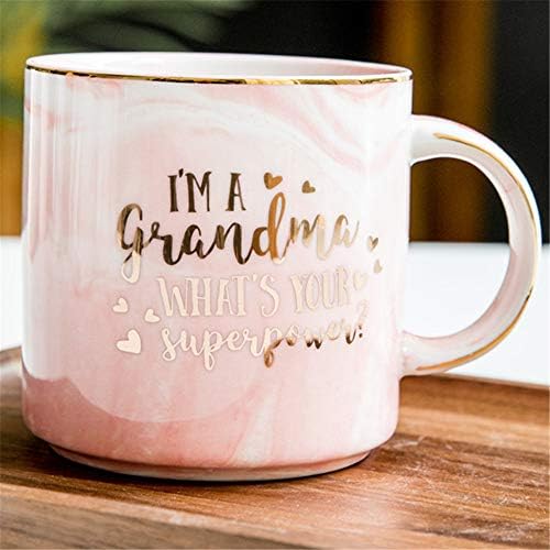 Funny Grandma Mug- I'm A Grandma What's Your Superpower 12 OZ Ceramic ...
