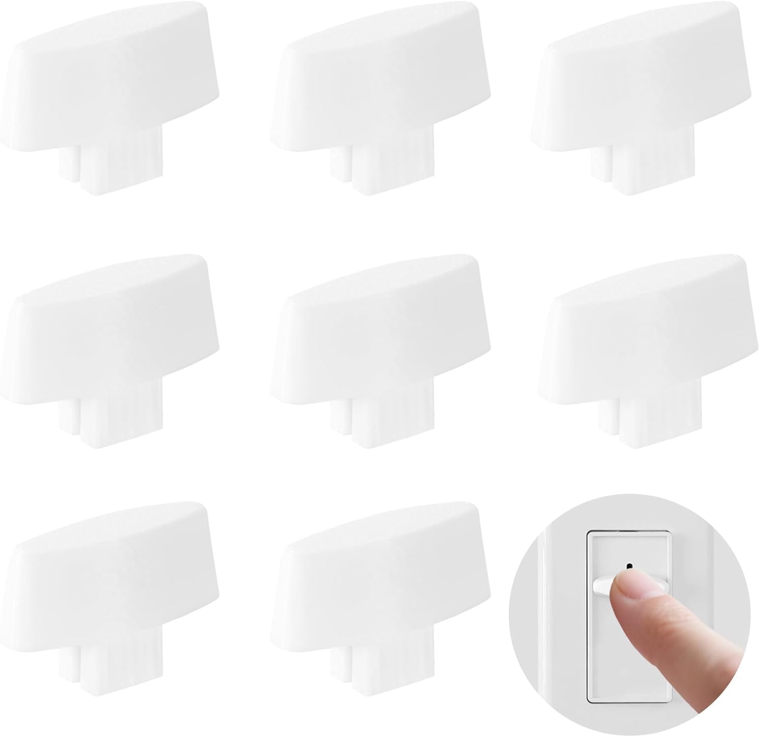 Amazon.com: BOXOB 8pcs Dimmer Replacement Knobs for Lutron Glyder ...