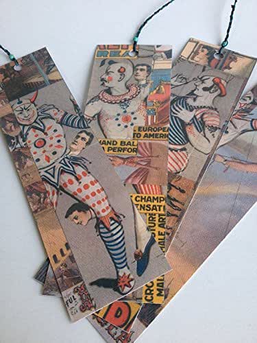 Amazon.com: Circus Themed Collage Bookmarks : Office Products