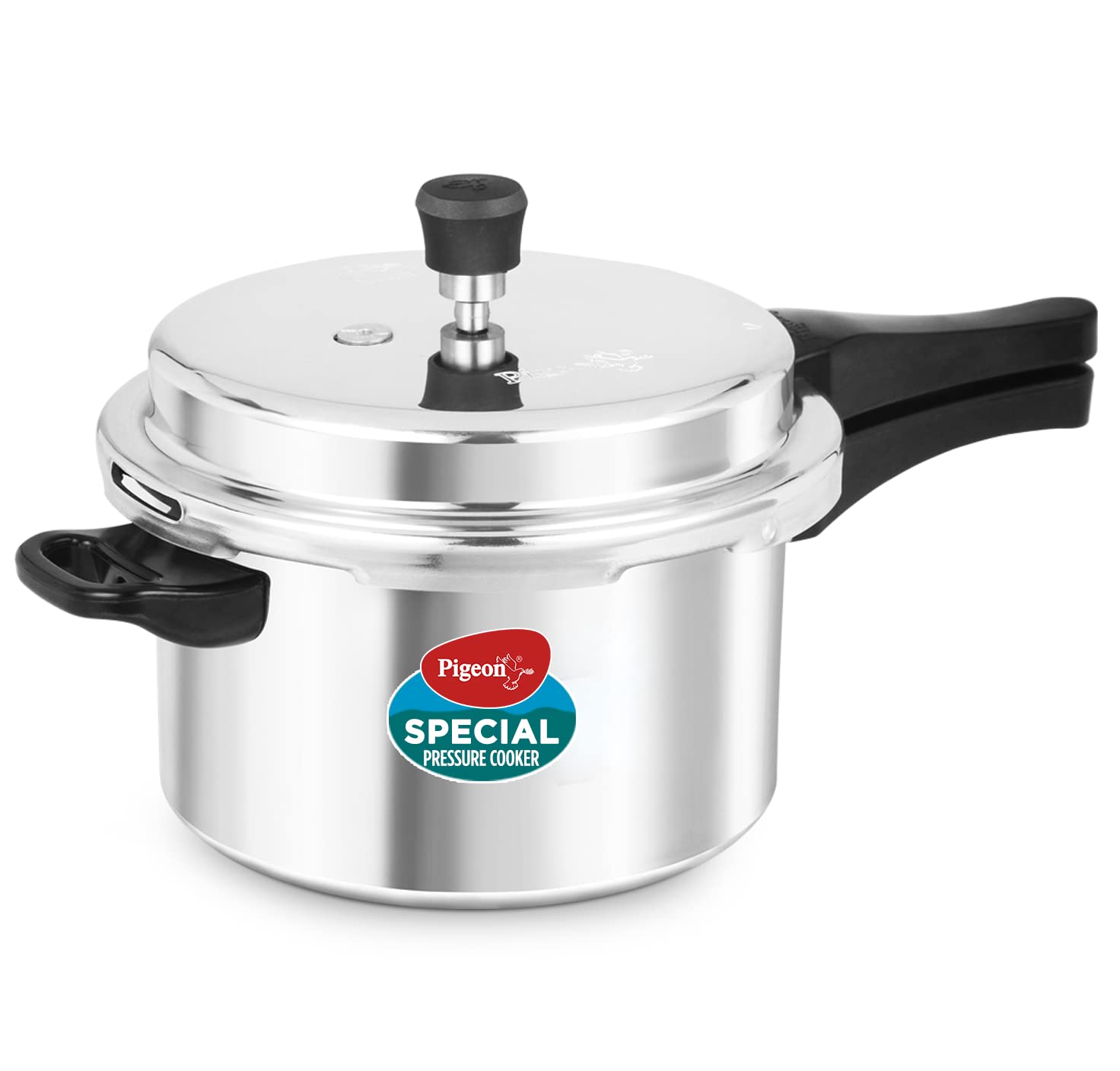 Buy Pigeon by Stovekraft Aluminium Pressure Cooker 5 Litre Non ...