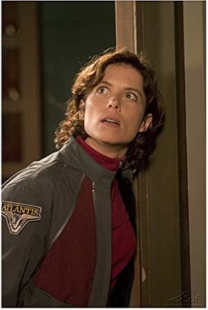 Stargate: Atlantis Torrie Higginson as Dr. Elizabeth Weir Looking Up ...